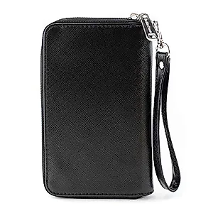 Nickelodeon Wallet, Zip Around, Rugrats Tommy Pickles Face Close Up Seafoam Green, Vegan Leather