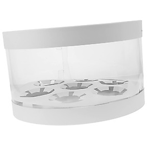 NOLITOY 2pcs Cake Box Muffin Cake Carrier Cupcake Storage Containers Cupcake Travel Container Muffin Cake Containers Cupcake Packaging Boxes Cupcake Transport Container Dessert Carrier