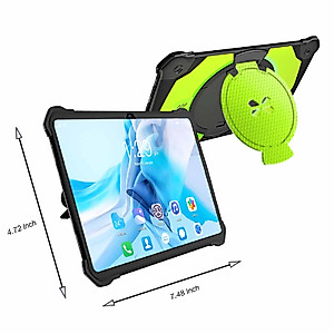 AZXY Tablet Laptop for Kids, Android Tablet with 1080P HD Screen, 16GB WiFi Bluetooth Game Video Learning Tablet with SIM Card Communication Function, Voice Call