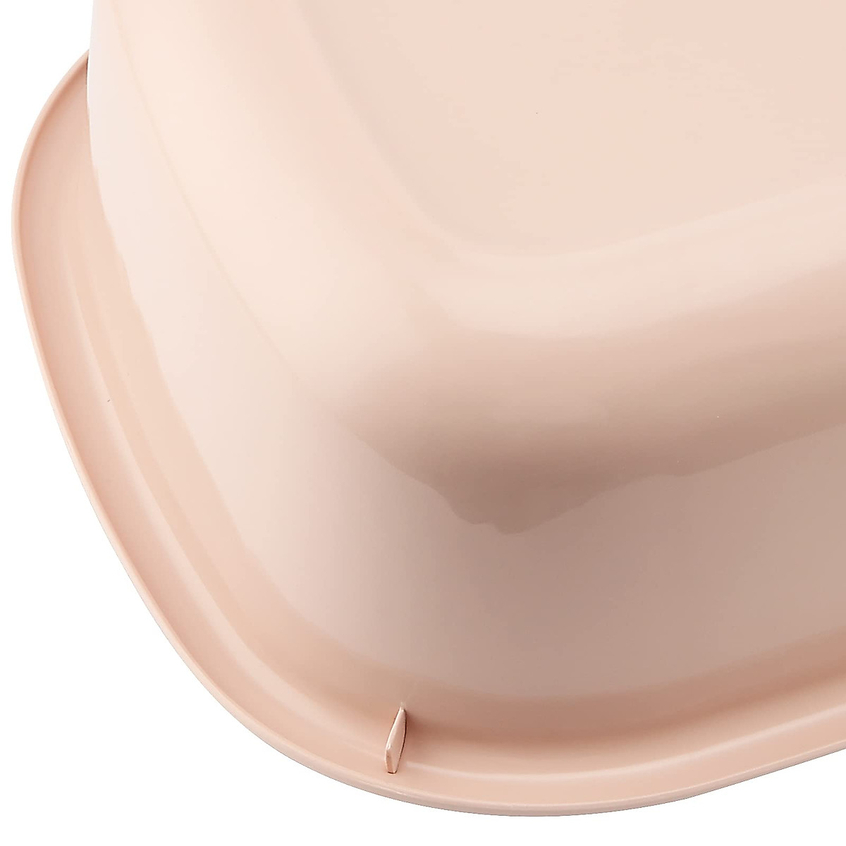 SOUJAP 6 PCS 12 Quart Plastic Wash Basin, 15x12‘’ Stackable Plastic Square Dish Tub, Rectangular Colorful Wash Basins Bins Tubs for Washing Cleaning Camping, 3 Colors