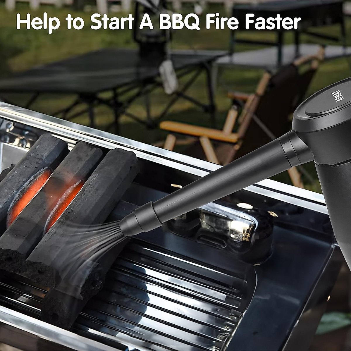 Electric Air Duster, Air Blower, Replacement for Compressed Air Cans, Multi-Use Cleaning Tools with 9.8ft Cord for Electronics, Keyboard, Fans, Hairs, Cars, BBQ, Super Powerful and Last for Years