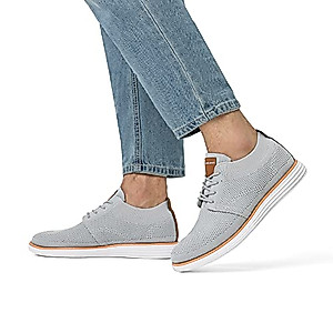 Bruno Marc Mens Mesh Sneakers Oxfords Lace-Up Lightweight Casual Walking Shoes, Grey - 9.5(Grand-01)