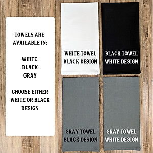 Personalized With Your Name - Flour Sack, Tea Kitchen Dish Towel - Cowboy, Western, Split Horseshoe Custom Decor