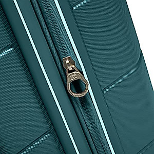 American Tourister Stratum 2.0 Hardside Expandable Luggage with Spinners, Bright Teal, 2PC SET (Carry-on/Large)