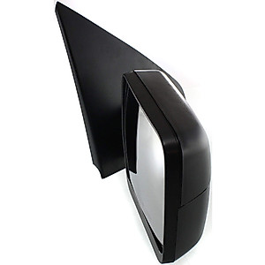 Kool Vue Right Power Heated Door Mirror Compatible With Ford F-150 2004-2008 Manual Fold Without Signal Light & Puddle Lamp Textured New Body Style