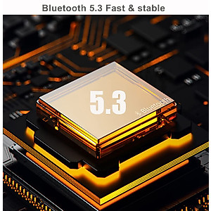 hutulao Bluetooth Open-Ear Bone Conduction Sports Headphones-with Sweat Resistant Wireless Earphones for Running and Workouts - Built-in Mic,with Headband