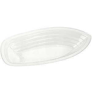 MT Products 12 oz. Clear Plastic Disposable Banana Split Boats/Perfect Size/Great Party Dish (30 Pieces) - Made in The USA
