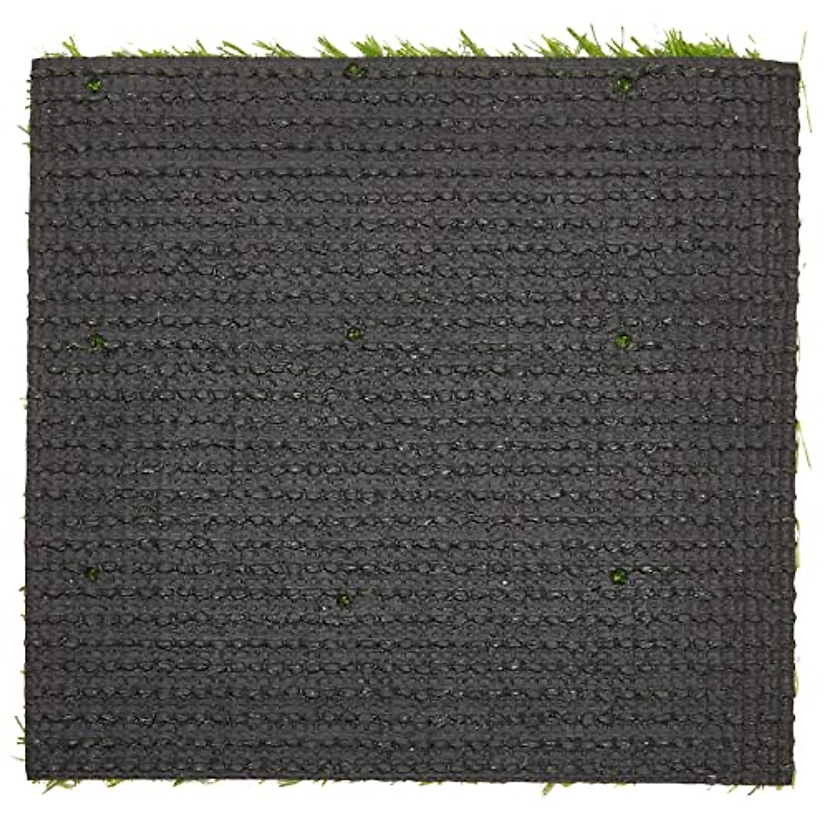 Juvale 4-Pack Artificial Grass Mats - Faux Grass, Fake Turf Panels for Wall, Balcony, Patio, Outdoor Decor (12x12 in)