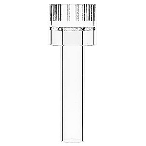 JARDLI Glass Lily Pipe Inflow with Surface Skimmer for Aquarium Planted Tank (13mm for 12/16mm (1/2'' i.d.) tubing)