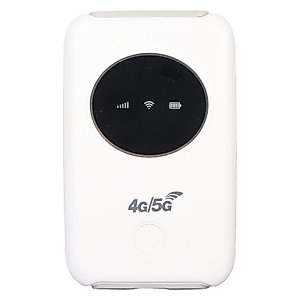 Portable Router for Travel, 300Mbps 4G Unlocked LTE USB Modem with SIM Card Slot, Built in 3200MAh Battery,Supports Network Band: B1/2/3/5/7/8/20/40