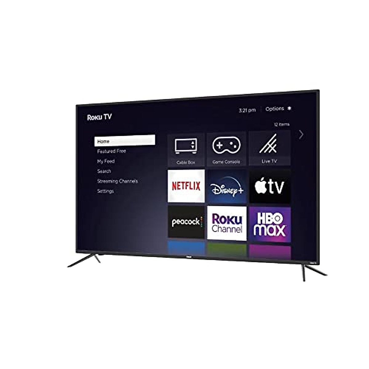 RCA 43" 4K Ultra HD 2160P HDR Roku Smart LED TV RTRU4327-US (Renewed)