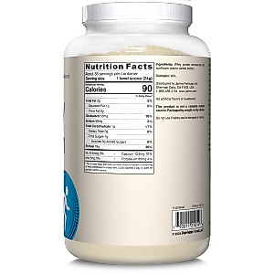 Jarrow Formulas Whey Protein, Unflavored - 32 oz (2 lb) 908 g Powder Dietary Supplement - 18 g Protein, 3.8 g BCAAs & Glutamine per Serving - Approx. 38 Servings - Supports Muscle Funtion & Recovery