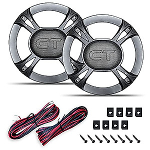 CT Sounds BIO-6-5-COX 6.5 Inch Coaxial Car Speakers, 200 Watts Max, Pair