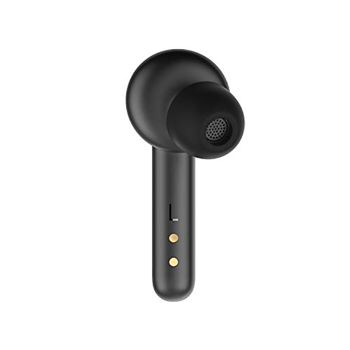 rockmia Ture Wireless in-Ear Earbuds Mini Noise Cancelling Headphones Built-in Mic, Bluetooth 5.0 Headphones Compatible with Apple & Android(Black, T1)