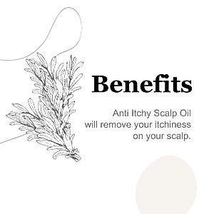 PERFECX Anti Itchy Scalp Oil [Herbal Infused, Ayurvedic] Rosemary, Peppermint, Amla, Garlic