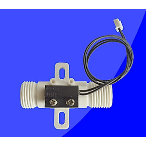 ERSIQI Flow switch Water flow sensor switch for tankless Water Heater hot tub water Pool bathtub Sundance Spa Magnetic water flow switch G1/2 Water Flo control Sensor switch