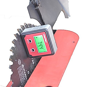 GemRed 82412 Mini Digital Level Angle Gauge Angle Finder Protractor Inclinometer Aluminum Framework with Magnet