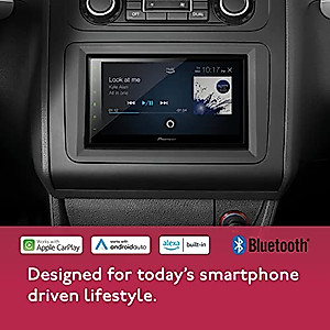 Pioneer DMH-2660NEX 6.8" Amazon Alexa When Paired with Pioneer Vozsis App, Android Auto, Apple CarPlay, Bluetooth, HD Radio - Multimedia Digital Media Receiver