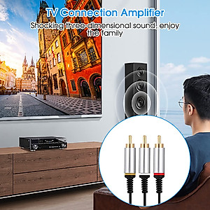 1.5M Streamlined PS Game AV Wire Component TV Cord AV Cable AV Cable Audio Video Cord Video Adapter Cord Video Cable TV Cable,PSP Component Replacement Cable for PSP2000 3000