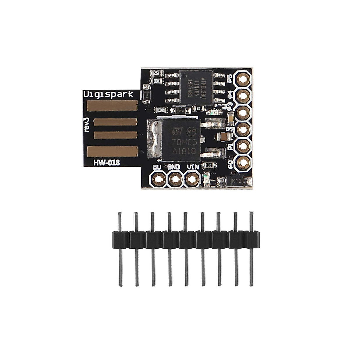 ALMOCN 4Pcs Digispark Kickstarter Attiny85 Module General Micro USB Development Board for Arduino IDE