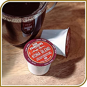 Don Francisco's Kona Blend Medium Roast Coffee Pods - 100 Count - Recyclable Single-Serve Coffee Pods, Compatible with your K- Cup Keurig Coffee Maker