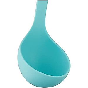KitchenAid Silicone Ladle, 13 inches, Aqua Sky