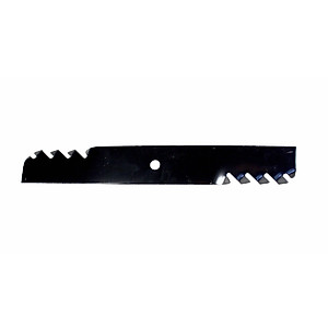 USA Mower Blades (3 CMB022BP Toothed High Lift Replacement Blade Fits Scag Husqvarna Toro 48108 481707 481711 Length 18in. Width 2 1/2in. Thickness .240in. Center Hole 5/8in. 36 52 54in. Deck