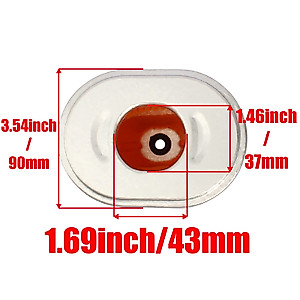 LIYYDS Filter for GX240 GX270 8HP 9HP 291105 5266721 2893899 7460967 17210-ZE2-505 17210-ZE2-515 17210-ZE2-821 17210-ZE2-822 17210-ZE2-882 100-818 Lesco 014945 Oregon 30-406 Rotary 15-1402 19-6692