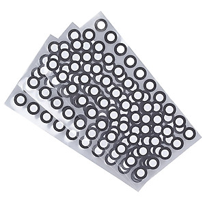 150Pcs 3D Scanning Diffuse Reflection Markers, 6.0mm Positioning Targets with Black 3D for 3D Scanner, 3D Tracking Dot, Renewed Alignment for Testing