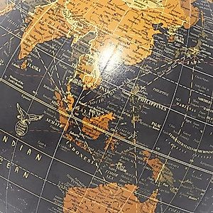 Deco 79 Globe, SMALL SIZE, Brown