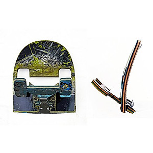 Deckstool Recycled Skateboard Coat Hook - (1) Single