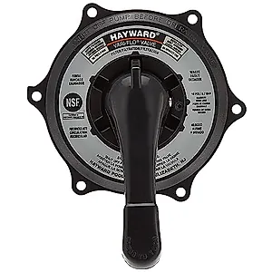 Hayward SPX0710XBA17 Key Cover and Handle Assembly Replacement for Hayward Multiport Valves