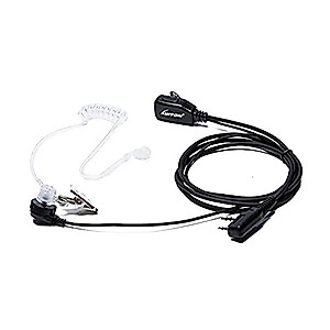 LUITON Earpieces for Midland Walkie Talkie Earpieces with Mic Security Headsets for Midland Two Way Radios Compatible with Midland GXT1000VP4 LXT600VP3 GXT1050VP4 GXT1000XB LXT500VP3 etc (6 Pack)