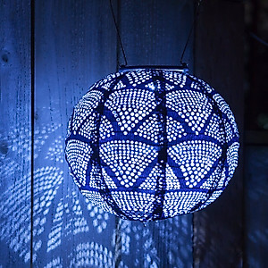 Allsop Home Garden 32026 solar lighting, Metallic Blue