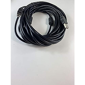 OMNIHIL 30 Feet Long High Speed USB 2.0 Cable Compatible with TSC TTP-384MT Thermal Printer