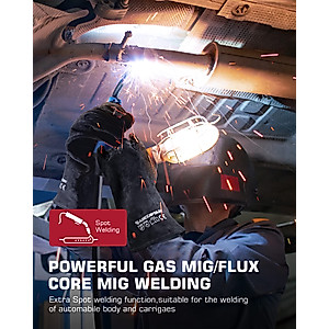 ARCCAPTAIN MIG200 Welder & Welding Helmet