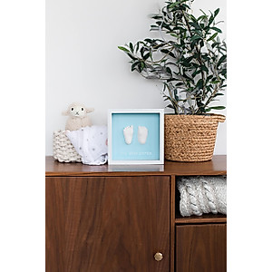 Pearhead Baby Hand and Foot Casting Kit, Newborn Keepsake Frame for Baby Girl or Boy