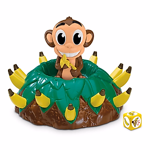 Goliath Banana Blast - Pull The Bananas Until The Monkey Jumps Game - Trilingual , Green