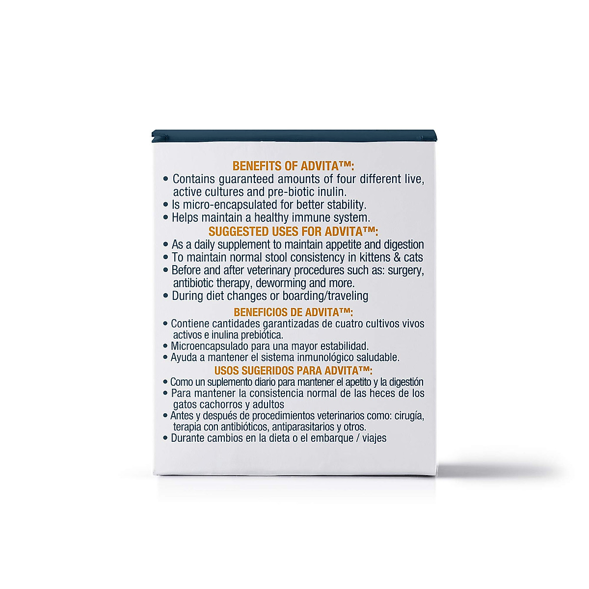 VetOne Advita Probiotic Nutritional Supplement Powder for Cats (2 Pack)