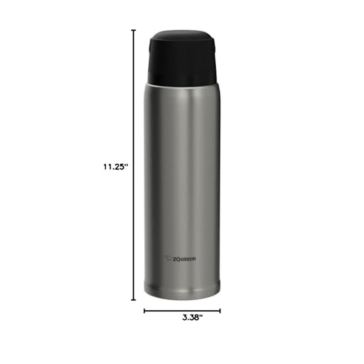 Zojirushi SJ-JS10XA Stainless Steel Bottle Mug, Silver