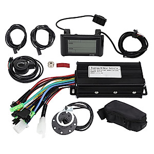 RiToEasysports Electric Scooter Conversion Kit, SW900 Panel 26A 3 Modes Controller Kit for 500W 750W Motor