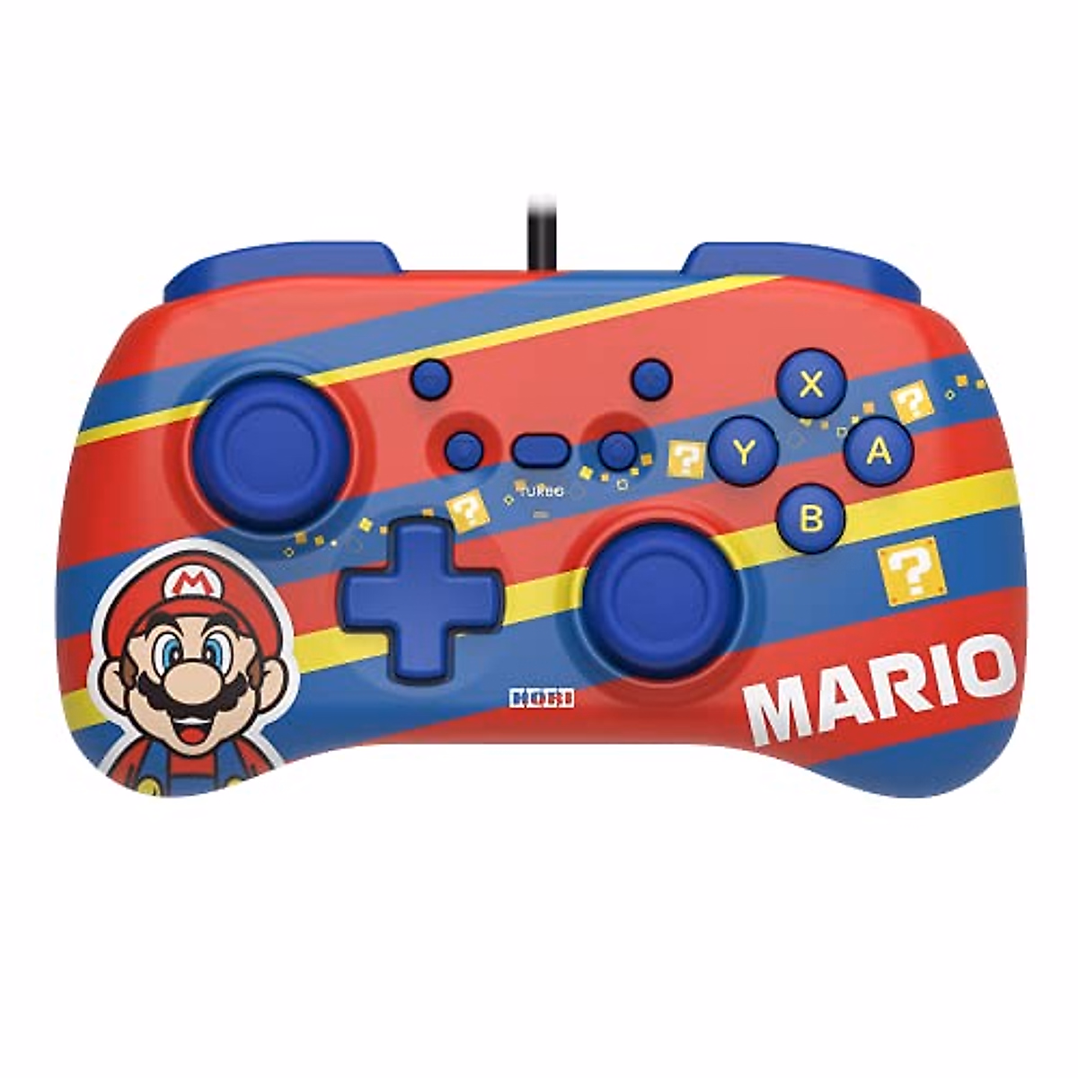 HORI Nintendo Switch HORIPAD Mini (Mario) Wired Controller Pad - Officially Licensed By Nintendo