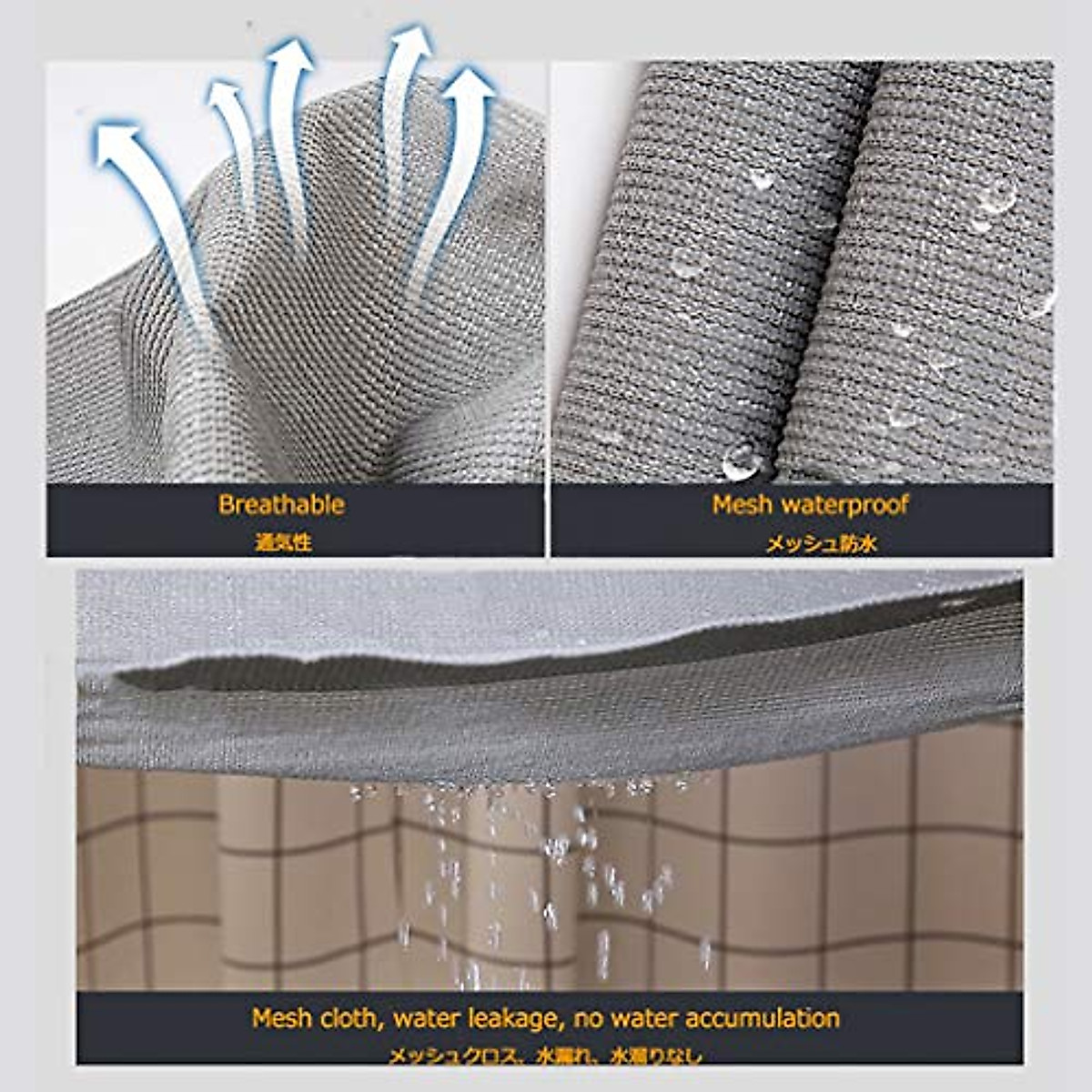 Shade Cloth Shade net Thickened Encrypted 90% Shade Cloth, Sunblock UV-Resistant, with Grommets, for Patio Lawn, Balcony Privacy Sunblock Screen Mesh
