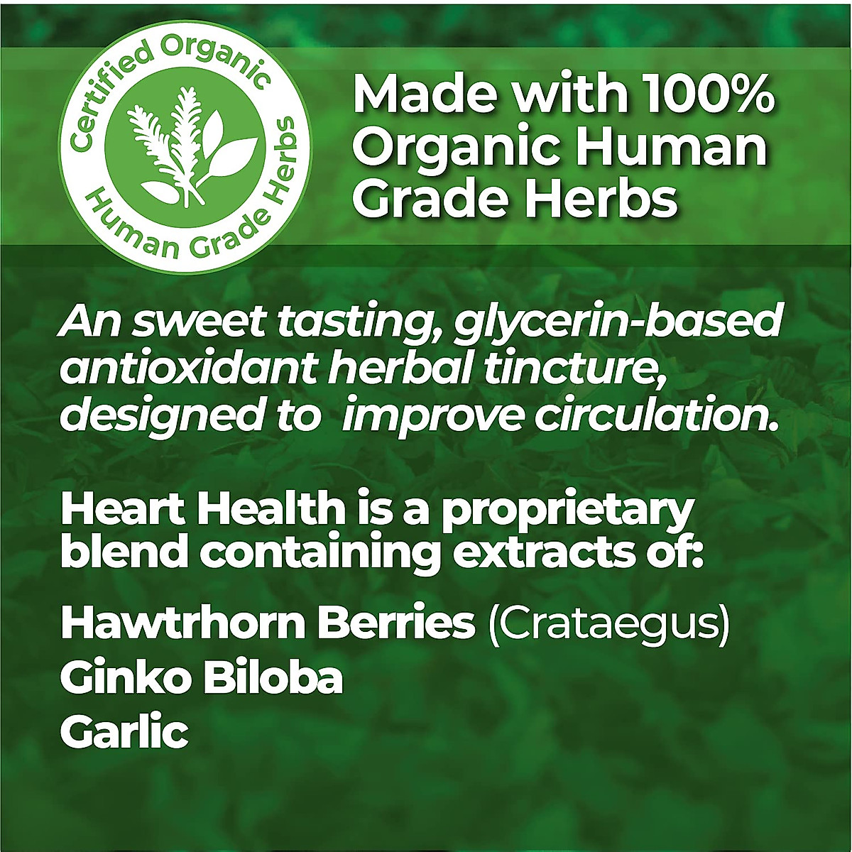 Animal Essentials Heart Health for Dogs & Cats - Cardiovascular Support Supplement, Healthy Heart, Organic Hawthorn Berry, Herbal Tincture - 2 Fl Oz