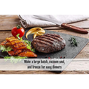 Weston Hamburger, Crabcake and Sausage Press, Makes 4 1/2" in Diameter, 1/4lb to 3/4lb, Patty Ejector