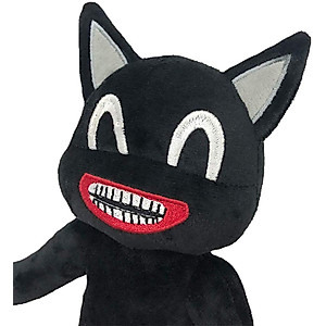 Cartoon Black Cat Plush Stuffed Toy, Soft Animal Cat Plush Toys Kids Birthday/Easter Day Ideas