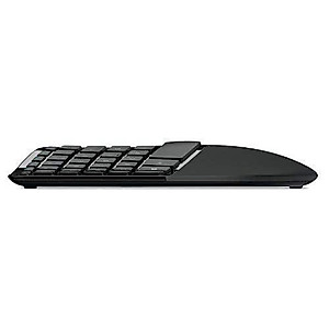 Microsoft Sculpt Ergonomic Wireless Desktop Keyboard and Wireless Mouse L5V-00001 (with Mouse)