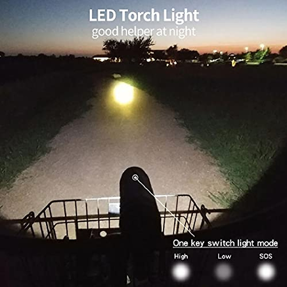 ZEALOT Bluetooth Speaker, Portable Wireless Speaker, S1 Bocina Bluetooth, 4000mAh, IPX5 Waterproof, LED Torch Light, MIC/TF/AUX for Home Outdoor Hiking Camping iOS Andoird -Gray