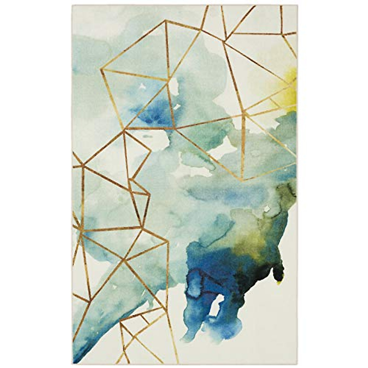 Mohawk Home Cognition Water Area Rug, 5' X 8', Blue