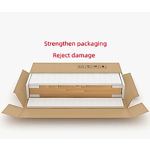 ANS_HOME Wooden Oval Coffee Table Rustic Coffee Table Mid-Century Modern Oval Sofa Table Nesting Tables Center Table for Living Room Bedroom Office Furniture Easy Assembly (31.5")